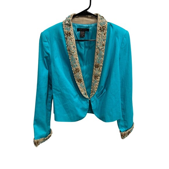 Anne Carson | Jackets & Coats | Vintage Anne Carson Beaded Blazer ...